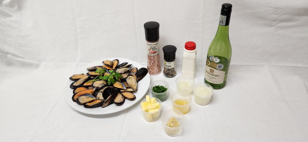 Creamy Mussel Pot ingredients and recipe - Watch Mich's Dishes